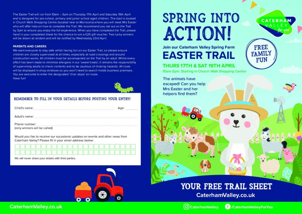 Easter Trail Sheet 2025-2 - Caterham Valley For You